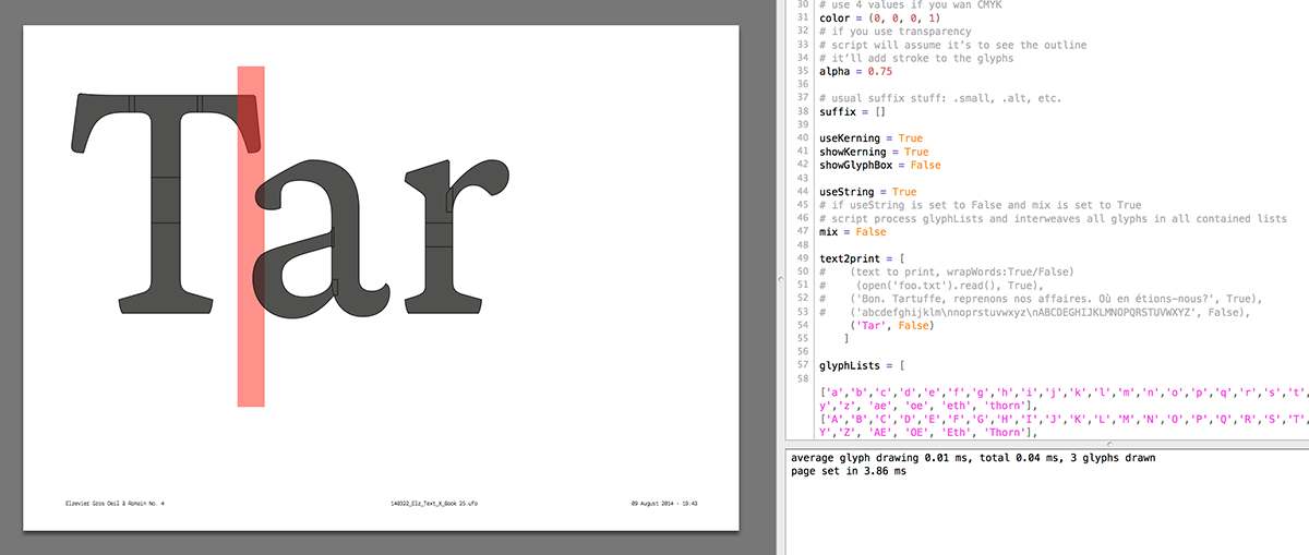 GitHub - loicsander/Font2PDF: Scripts (Robofont+Drawbot) to generate a ...